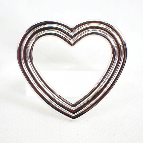 Tiffany & Co. | Jewelry | Tiffany Sv925 Menard Heart Pendant Top | Poshmark